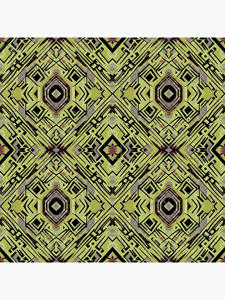 "Traditional Igorot-inspired tribal pattern. Ethnic Earth, black and ...