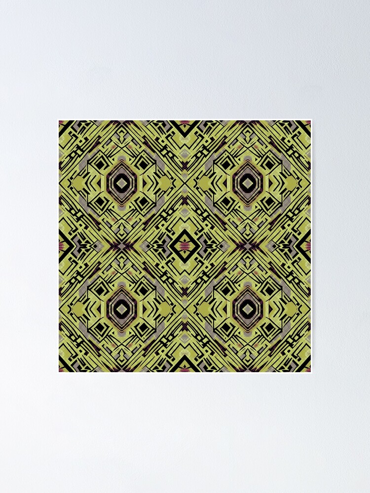 "Traditional Igorot-inspired tribal pattern. Ethnic Earth, black and ...