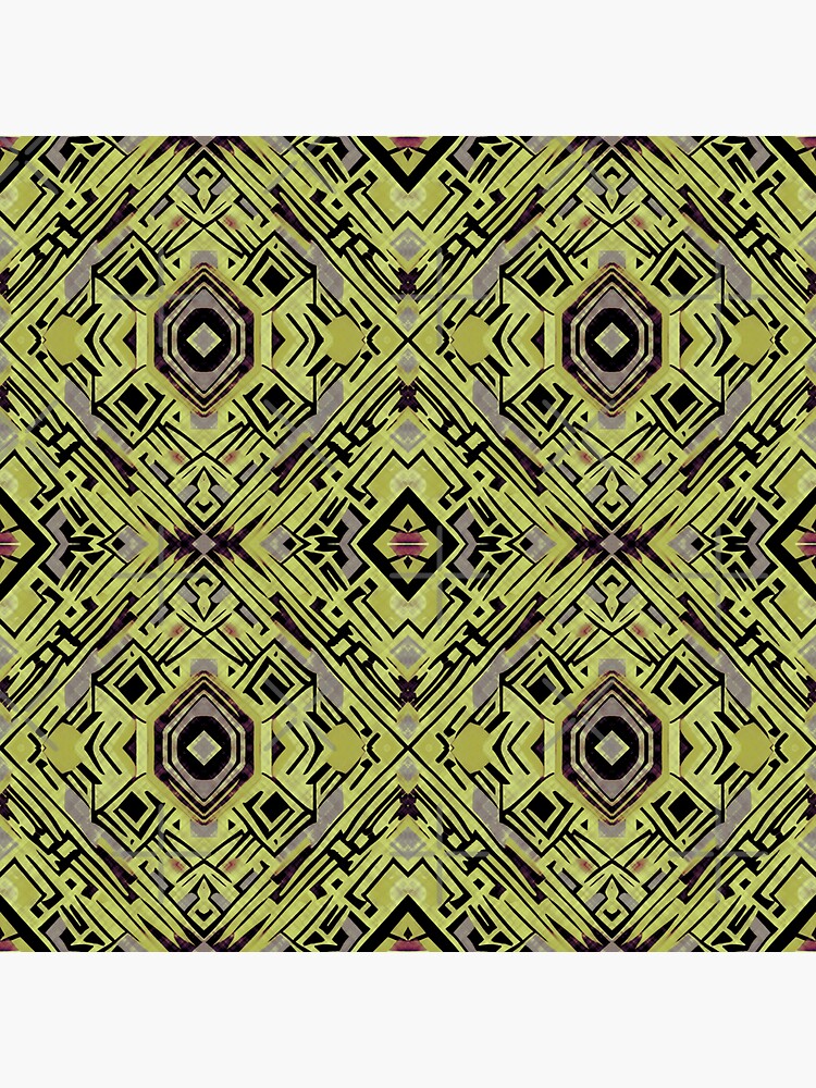 "Traditional Igorot-inspired tribal pattern. Ethnic Earth, black and ...