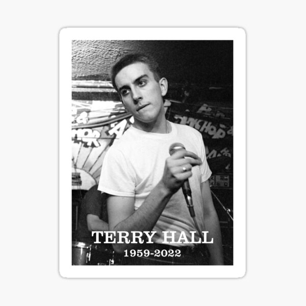 "Rest In Peace Terry Hall" Sticker for Sale by tukangcendol | Redbubble