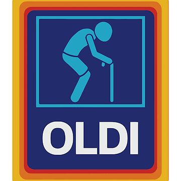 "Oldi & Aldi OLDI, Funny, Funny Birthday Tee, Father's Day, Birthday ...
