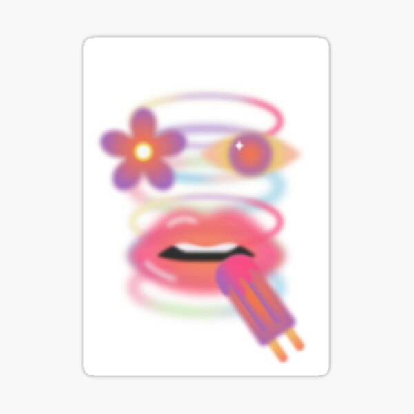 "FACE & COLOR" Sticker for Sale by shadowww02 | Redbubble