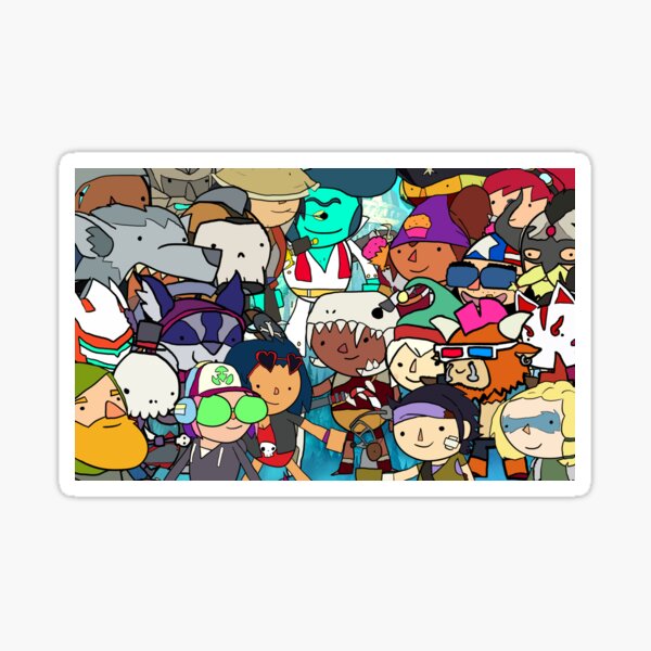 "Brawlhalla - Collection 1" Sticker by Clunse | Redbubble