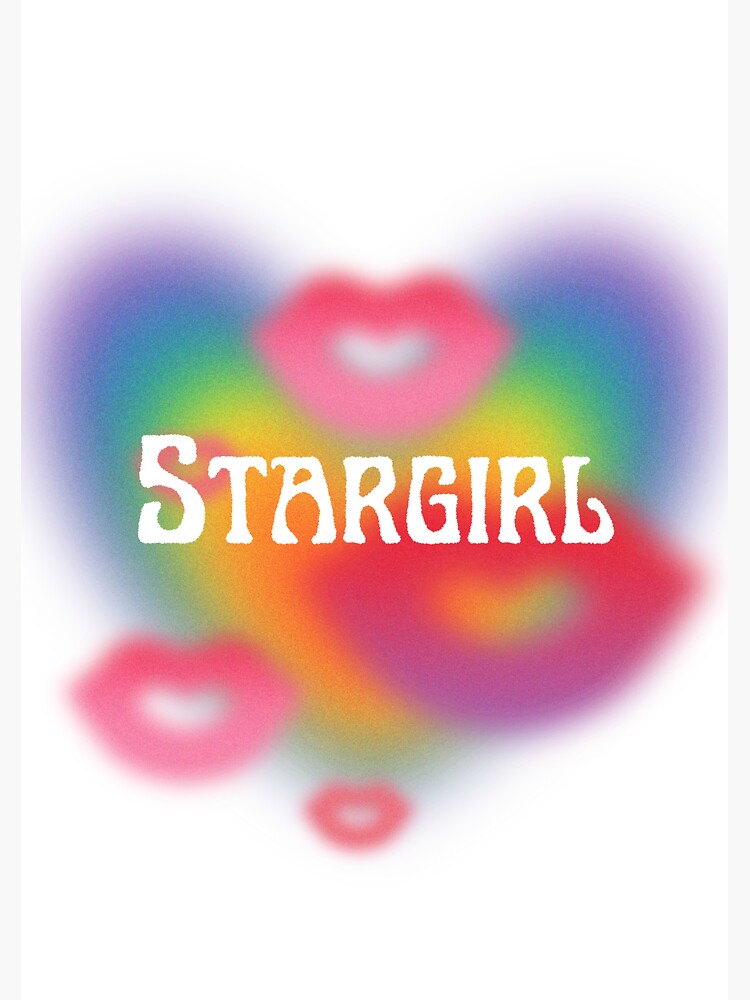 "STARGIRL" Sticker for Sale by shadowww02 | Redbubble