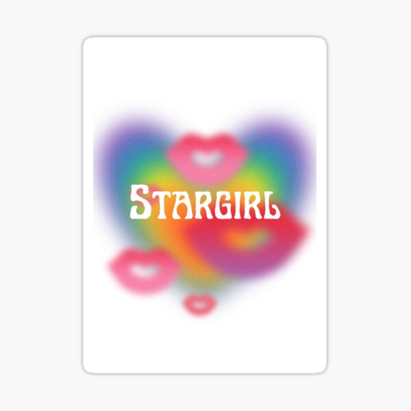 "STARGIRL" Sticker for Sale by shadowww02 | Redbubble