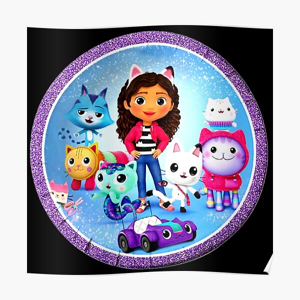 "gabby's dollhouse" Poster for Sale by lazzy-artist | Redbubble