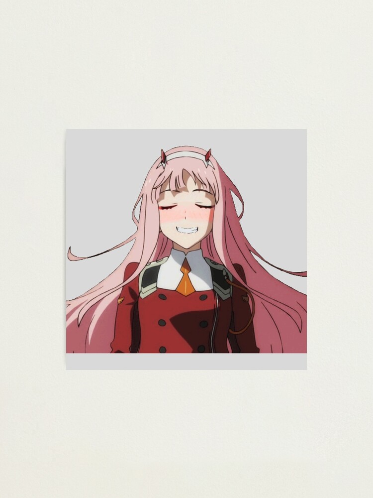 "zero two anime zero tsu anime girl " Photographic Print for Sale by ...
