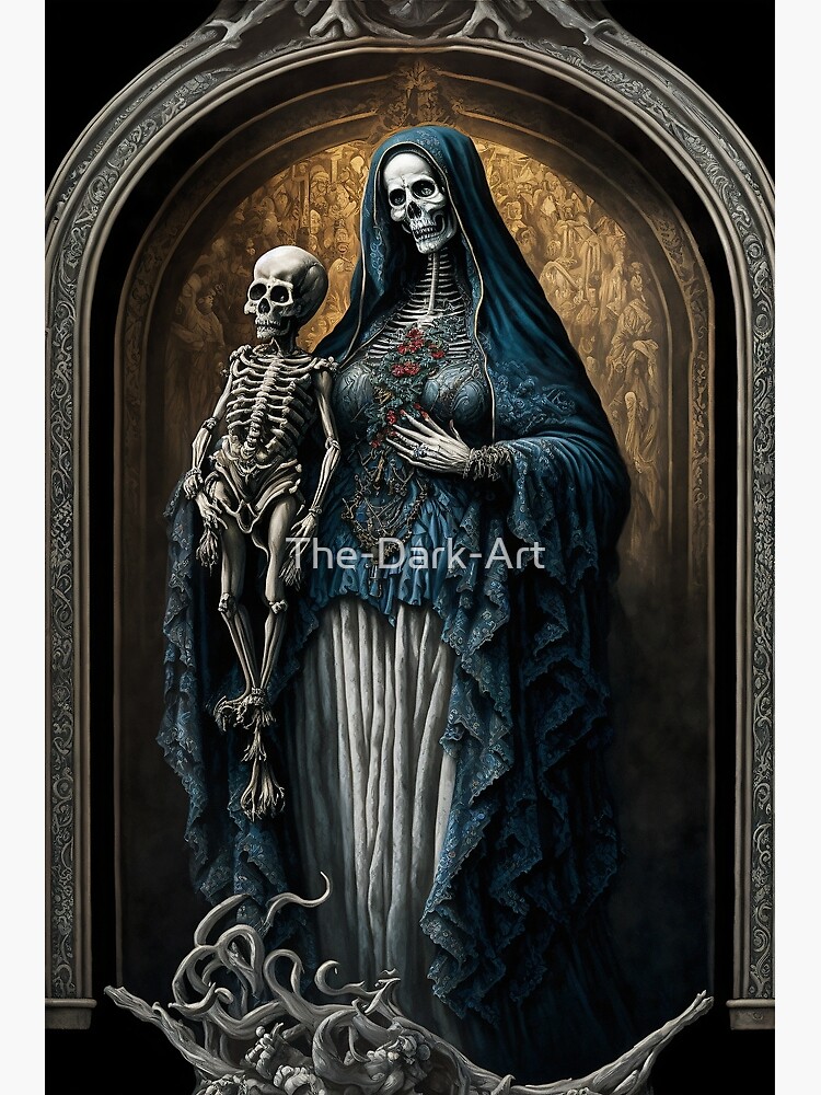 "Mother Death Nuestra Señora de la Santa Muerte" Photographic Print for ...