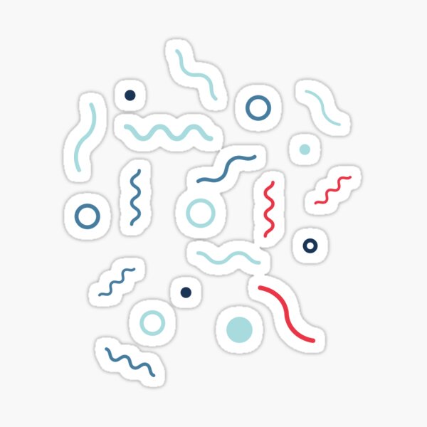 "Zigzag line pattern design with black background" Sticker for Sale by ...