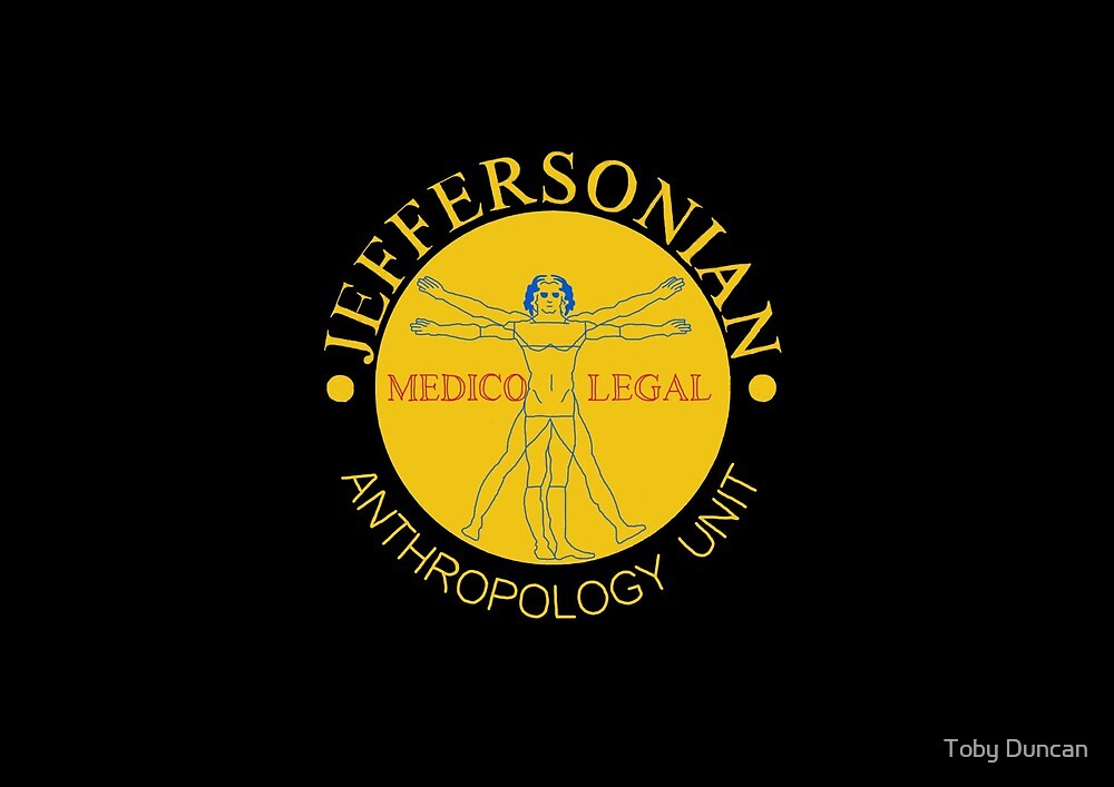 "Jeffersonian Institute Logo (Bones)" by Toby Duncan | Redbubble
