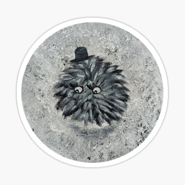 "Cute spiky monster" Sticker for Sale by floofrealm | Redbubble