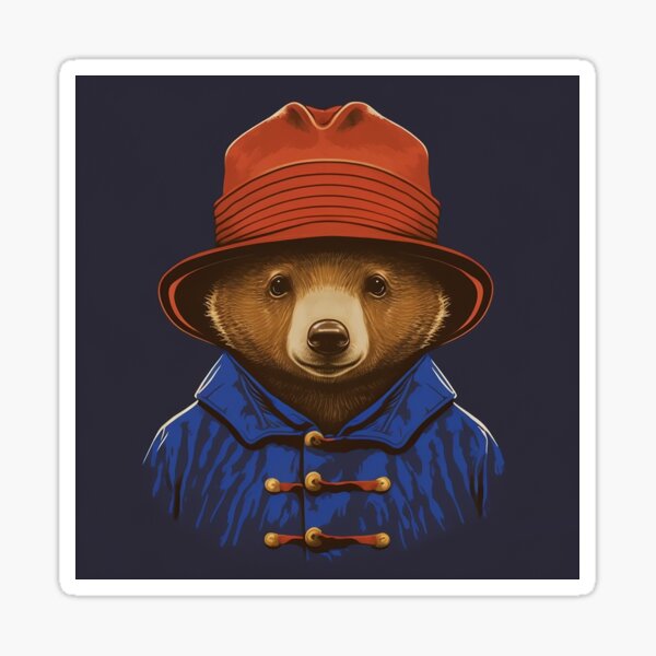 "Paddington Bear" Sticker for Sale by NianderQuinn | Redbubble