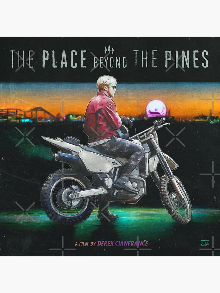 "Place beyond the pines luke glanton" Sticker for Sale by TheDudeFrame ...