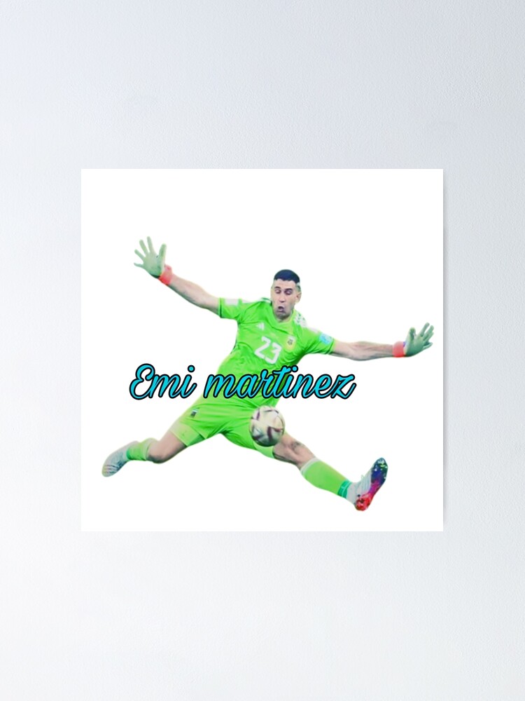 "Emi martinez greatest save " Poster for Sale by ZAAAP | Redbubble