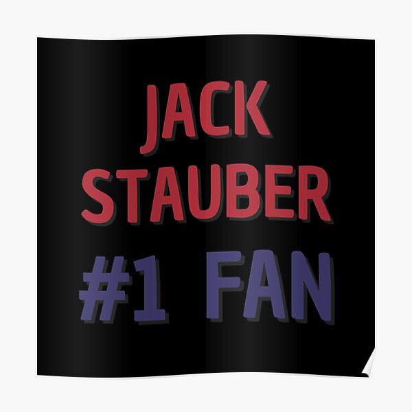 "Jack Stauber - #1 Fan" Poster for Sale by Rybariuns | Redbubble