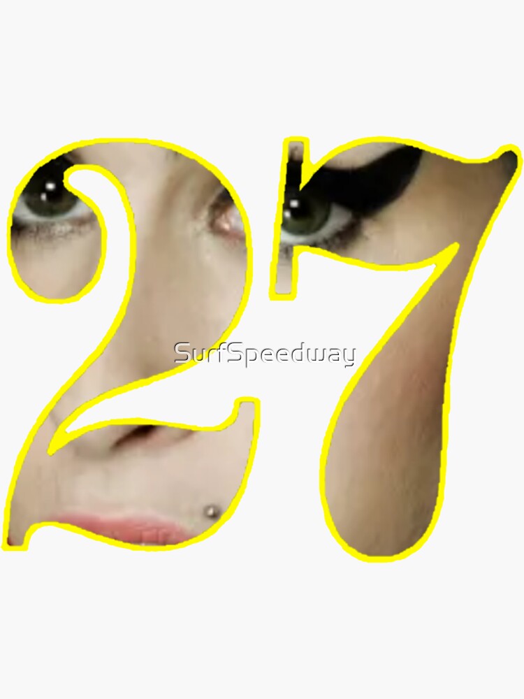 "Forever 27 / Amy - Rock Legend" Sticker for Sale by SurfSpeedway ...