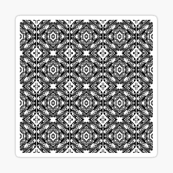 "Traditional Igorot-inspired tribal pattern. Ethnic Black and white ...