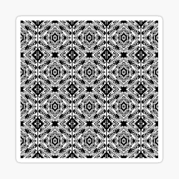 "Traditional Igorot-inspired tribal pattern. Ethnic Black and white ...