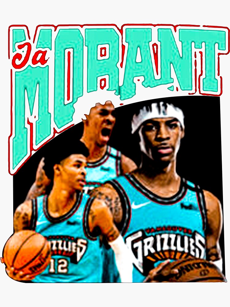 "Ja Morant" Sticker for Sale by shopJuJic | Redbubble