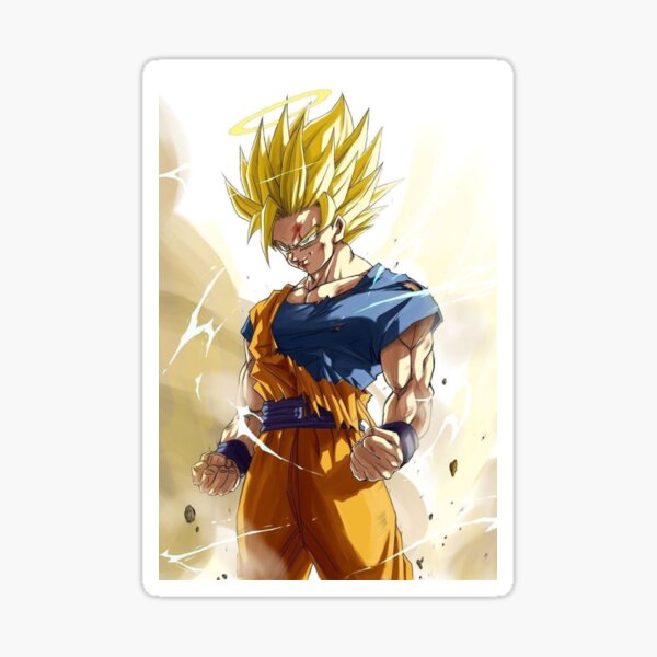 "Goku ssj" Sticker for Sale by salah123bgh | Redbubble