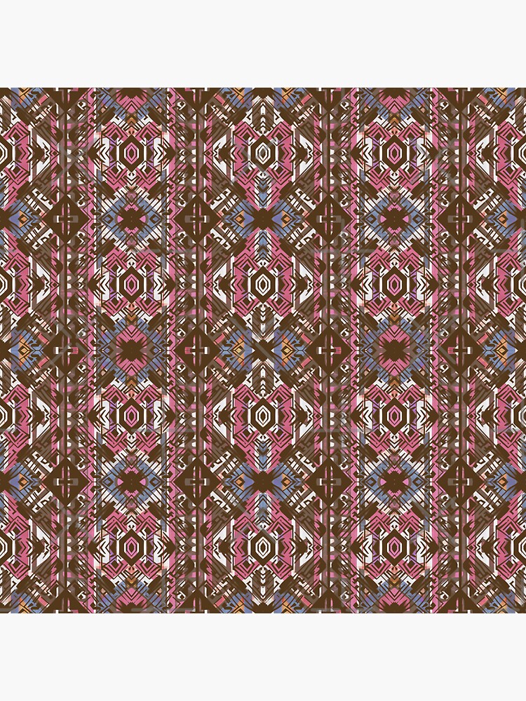 "Traditional Igorot-inspired tribal pattern. Ethnic Multicolor" Sticker for Sale by ...