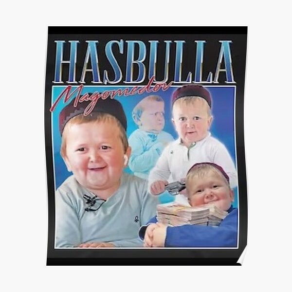 Póster «hasbulla magomedov gráfico retro» de parkerbaxter78 | Redbubble