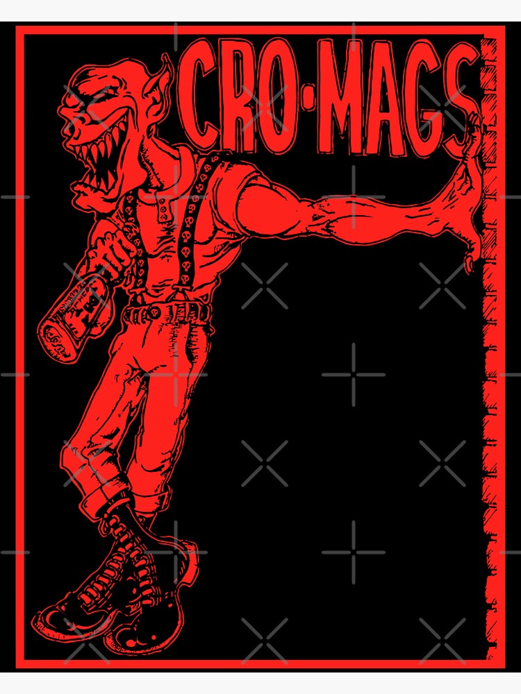 "Cro-Mags Skins" Sticker for Sale by elizabethlowe92 | Redbubble
