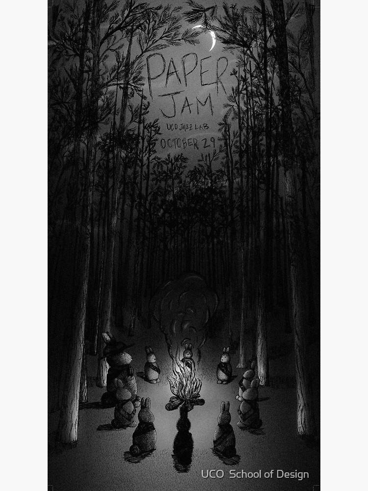 "Paper Jam Poster by Autumn Miller" Poster by ucodesign | Redbubble