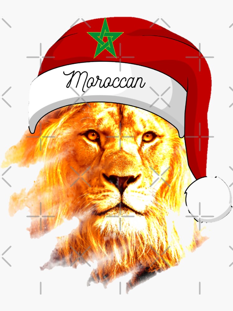 "Atlas Lions of Morocco, Atlas Lion of Morocco," Sticker for Sale by ...