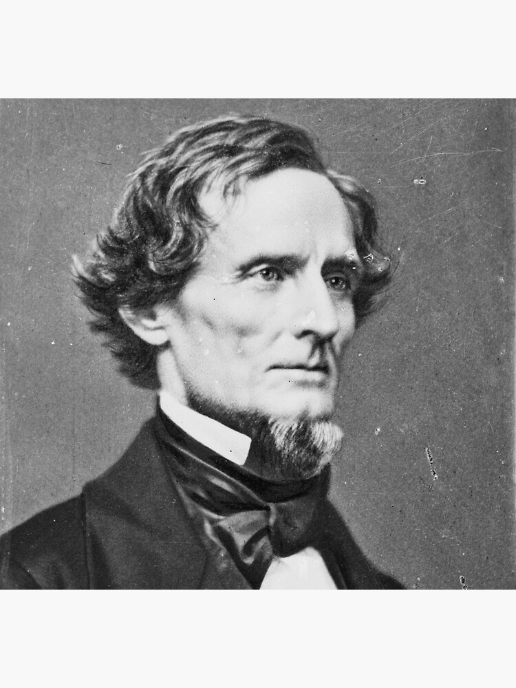 "Jefferson Davis" Sticker for Sale by sh707 | Redbubble