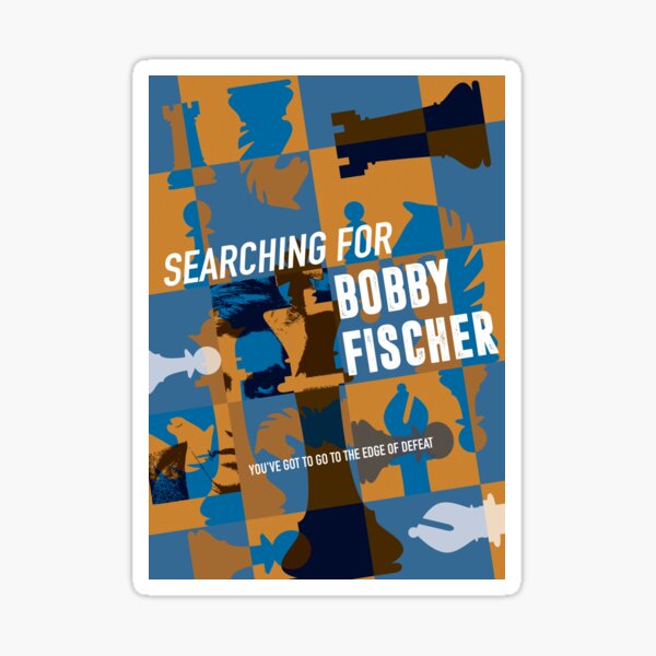 "Searching for Bobby Fischer - Alternative Movie Poster" Sticker for ...