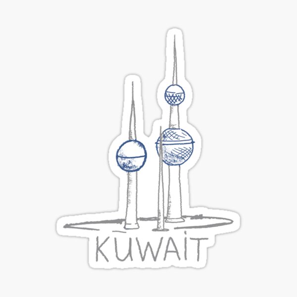 Kuwait Stickers | Redbubble