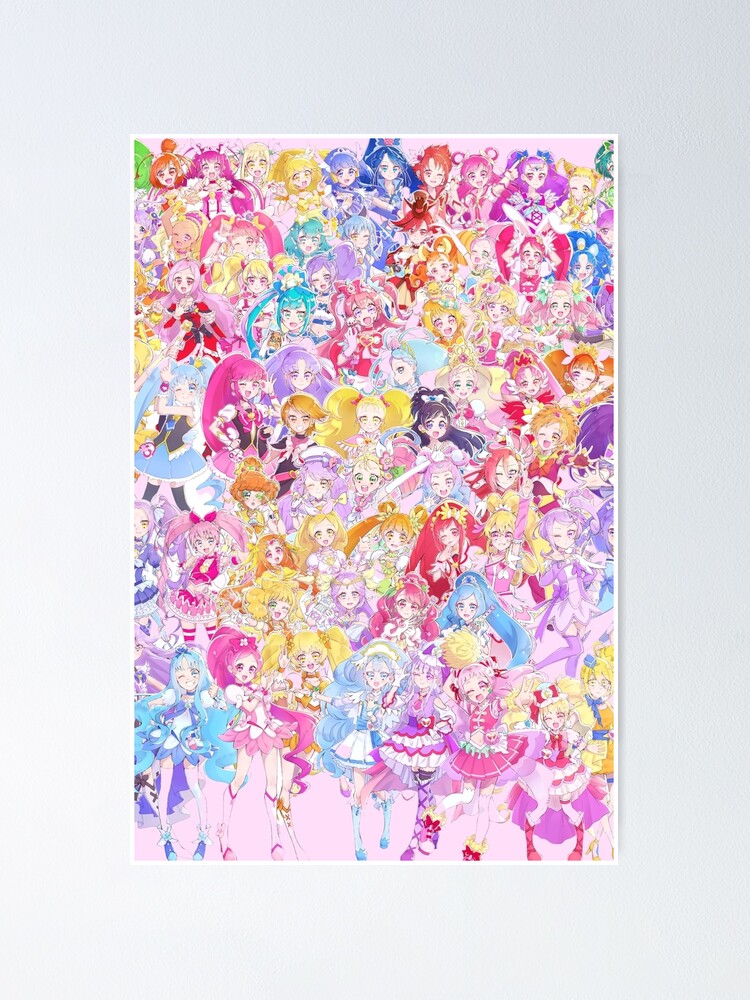 "Delicious Party Precure - All Together" Poster for Sale by ...