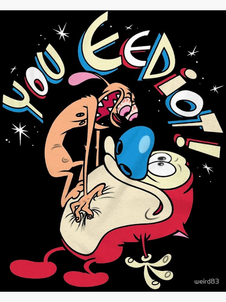 Impression artistique « You eediot idiot happy joy Sa bûche par blammo ...