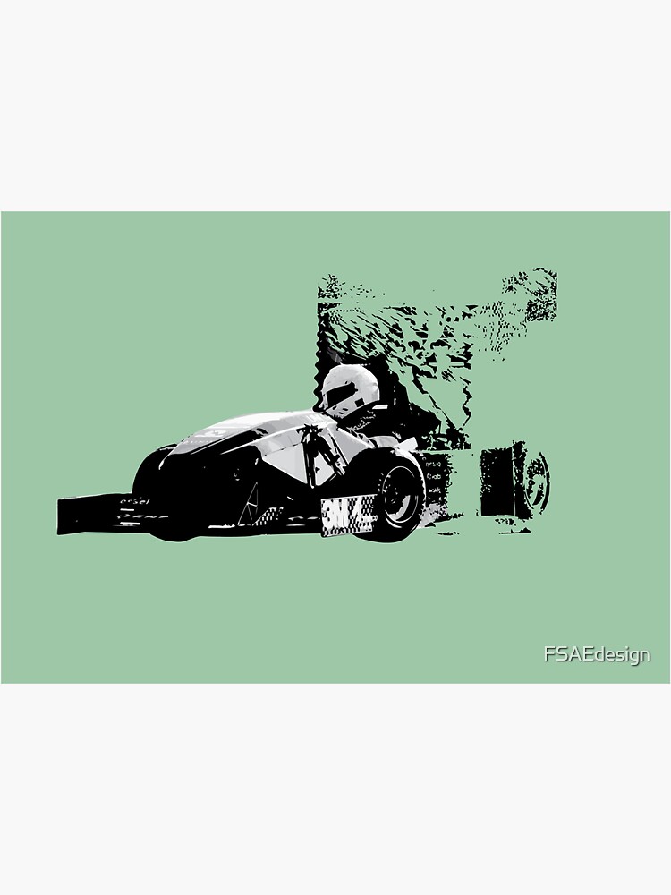"Formula Student faded effect with background" Sticker for Sale by ...