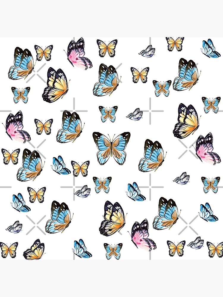"Watercolor Belle Butterfly" Sticker for Sale by ORIGENcreate | Redbubble