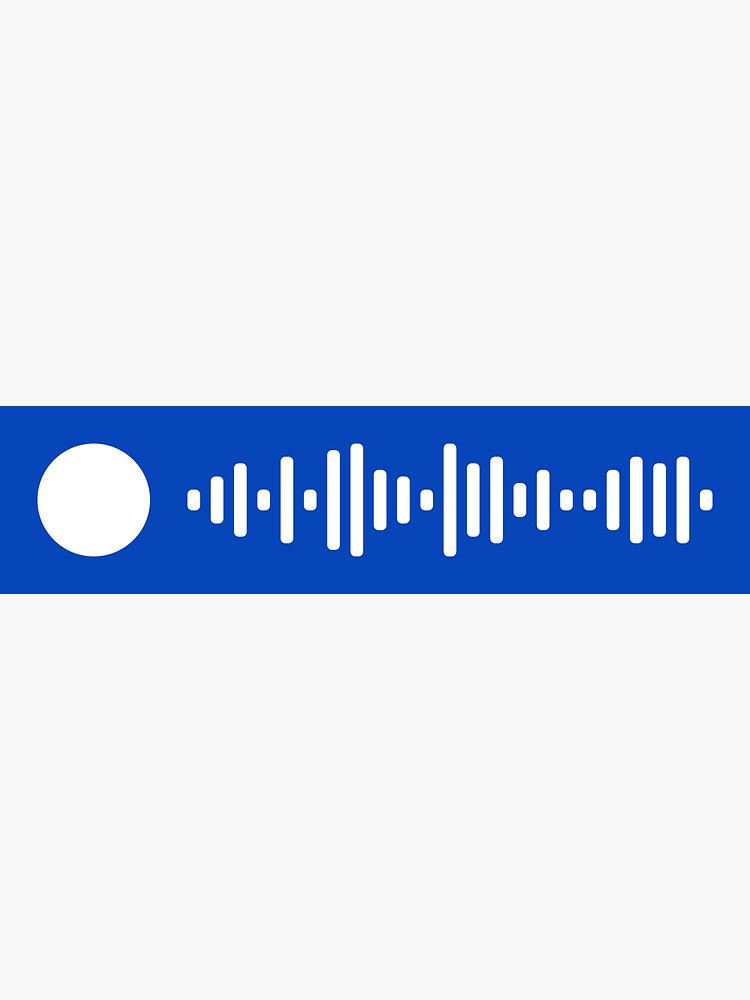 "sza SOS album spotify code" Sticker for Sale by lauren