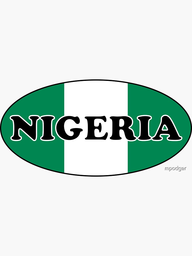 "NIGERIAN Gifts, Masks, Stickers & Products (10)" Sticker for Sale by ...