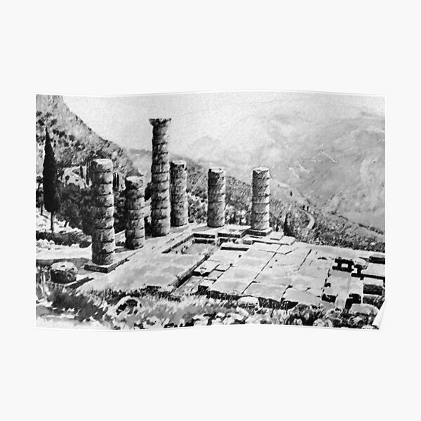 "The Oracle" Poster by painting-greece | Redbubble