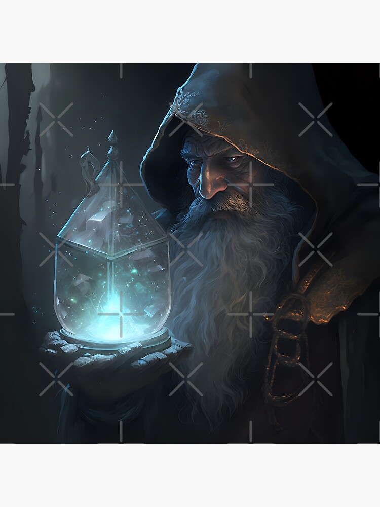 "Ai Generated Art - Fantasy Wizard" Poster for Sale by BogoAi | Redbubble