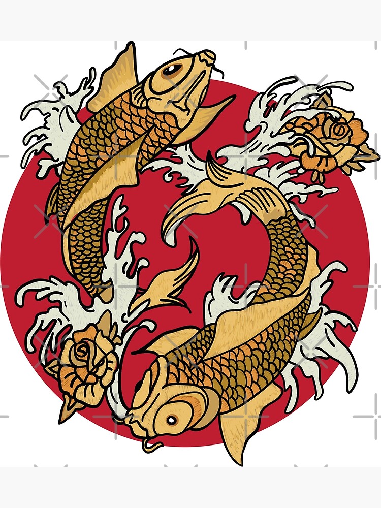 "Tokyo Japan Fish design" Poster for Sale by zivad23 | Redbubble