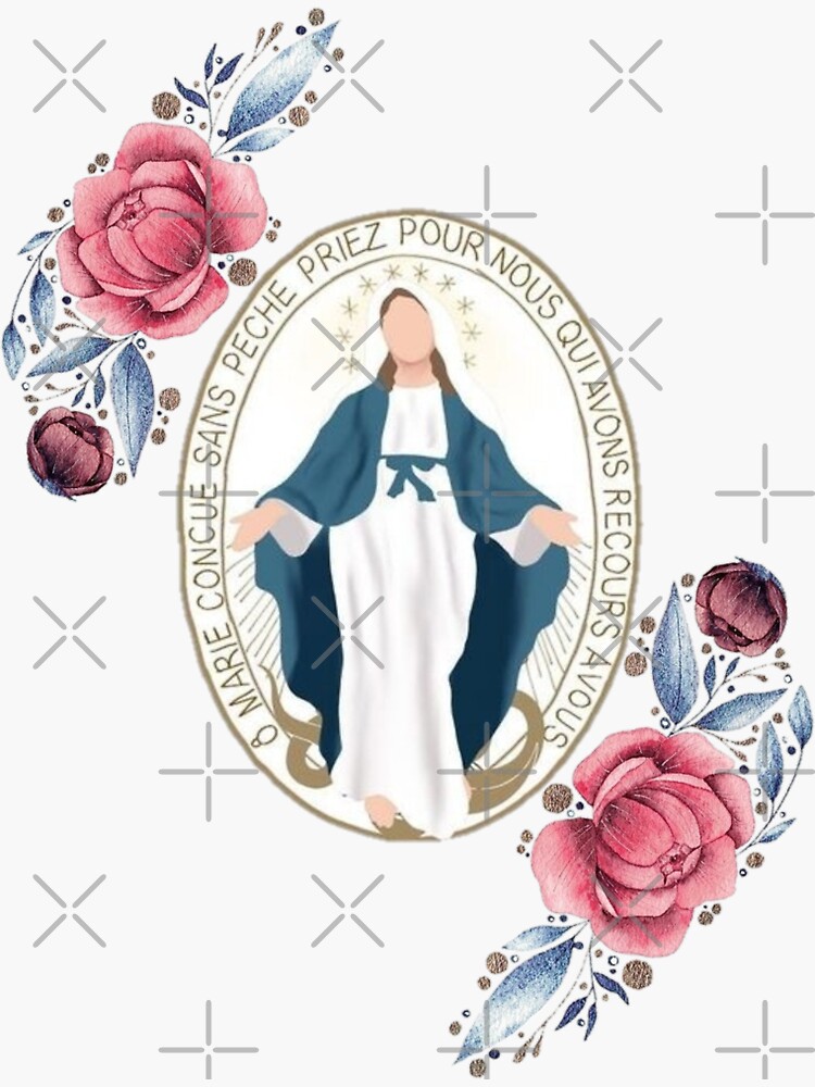 "Virgin Mary Our Lady Legio Mariae Legion Mary" Sticker for Sale by ...