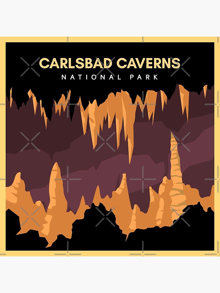 "Carlsbad Caverns National Park Explorer" Poster for Sale by ...