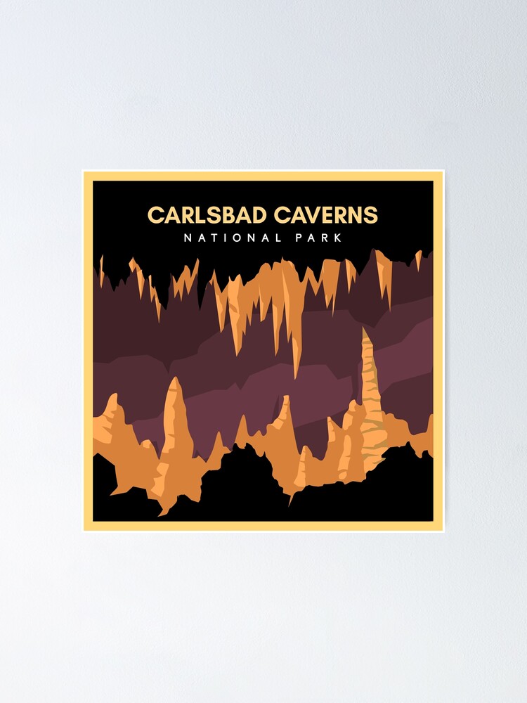 "Carlsbad Caverns National Park Explorer" Poster for Sale by ...