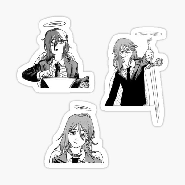 "Angel Devil sticker pack - chainsaw man" Sticker for Sale by koifins | Redbubble