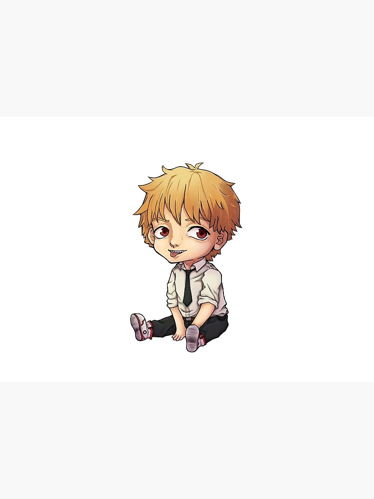 "Chibi cute Denji from Chainsaw Man " Art Print for Sale by AnyPevy ...