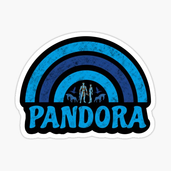 "Pandora Paradise" Sticker for Sale by Milasneeze | Redbubble