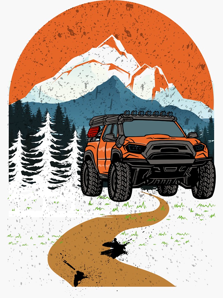 "Overlander" Sticker for Sale by WildGuide | Redbubble