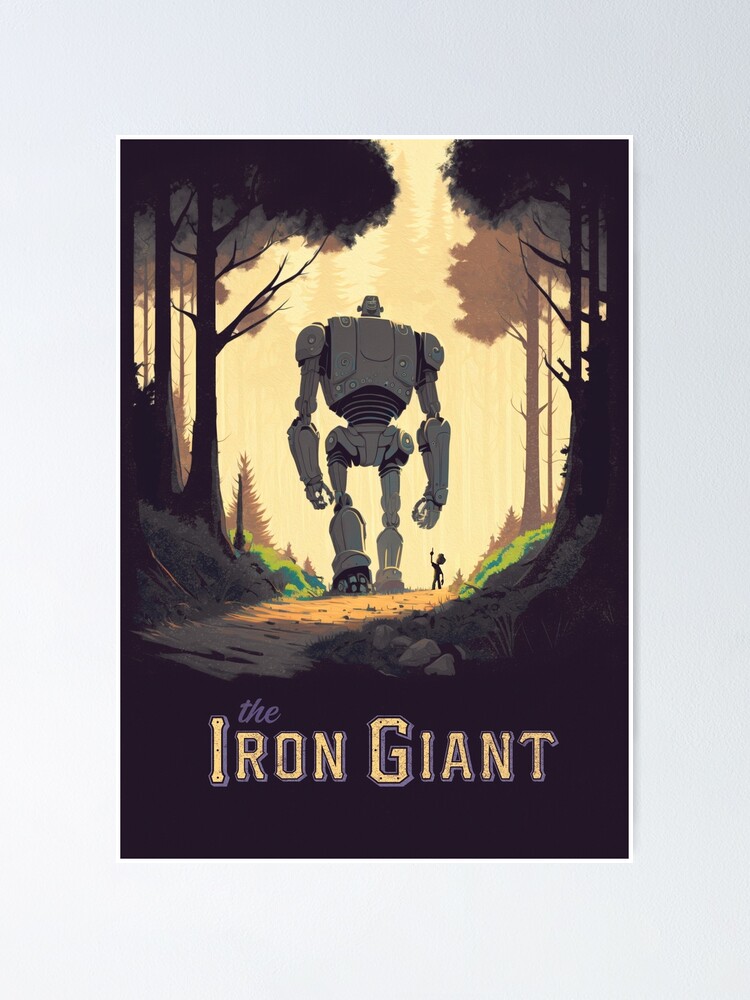 "The Iron Giant" Poster for Sale by theusher | Redbubble