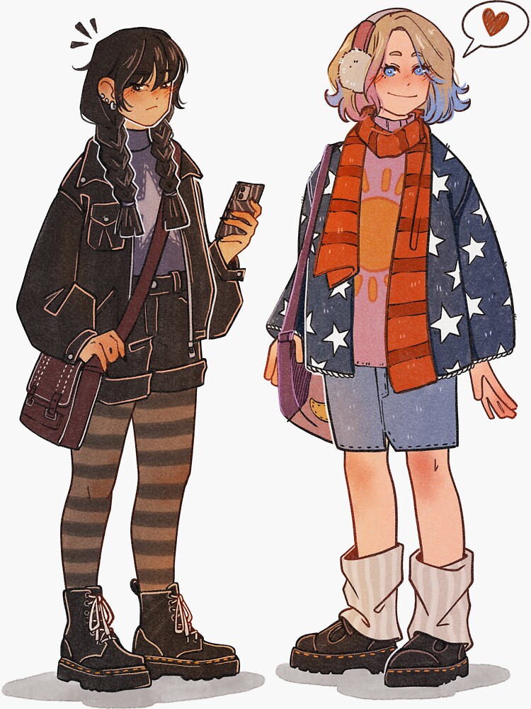 "Wednesday Enid Sinclair Netflix" Sticker for Sale by RokotDesign ...